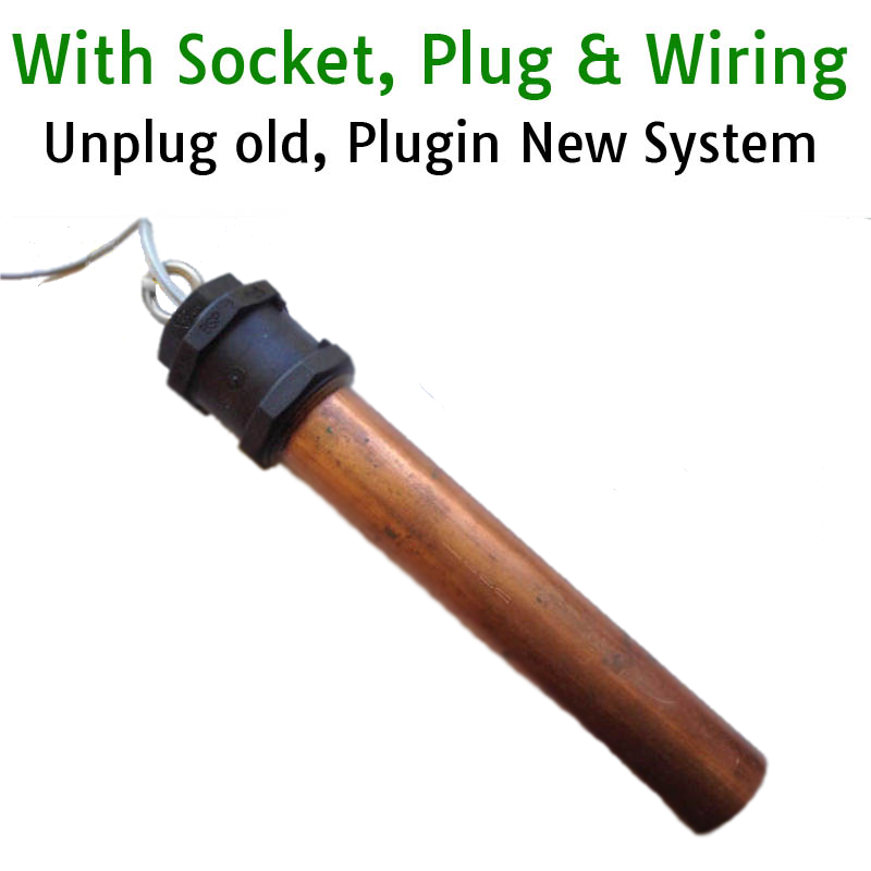 Barnacle Rid Replacement Electrodes – With Socket, Plug & Wiring ...